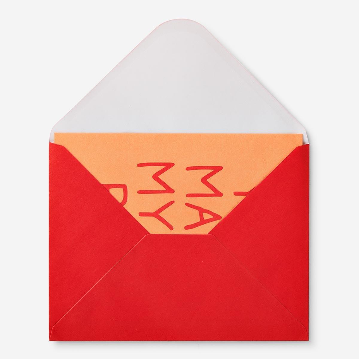 Red pop-up card | Flying Tiger UAE