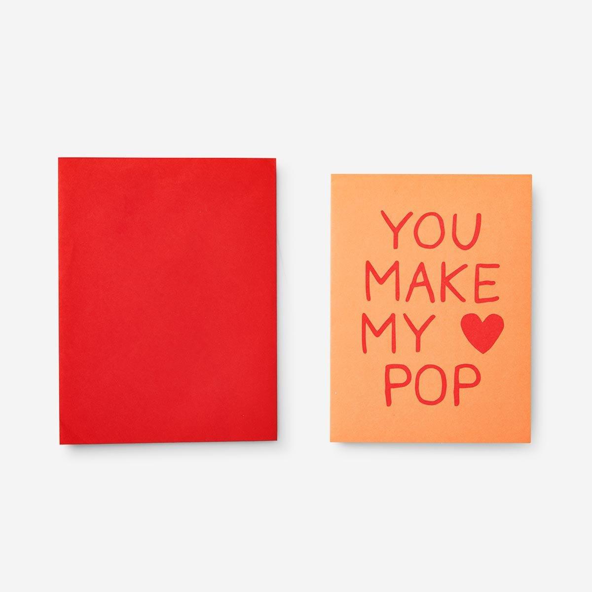 Red pop-up card | Flying Tiger UAE