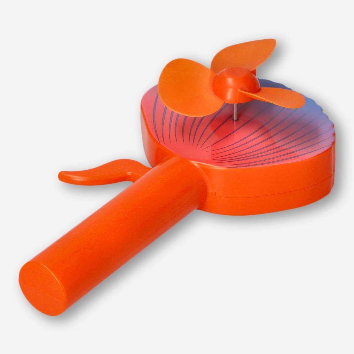 Orange hand-held fan | Flying Tiger UAE