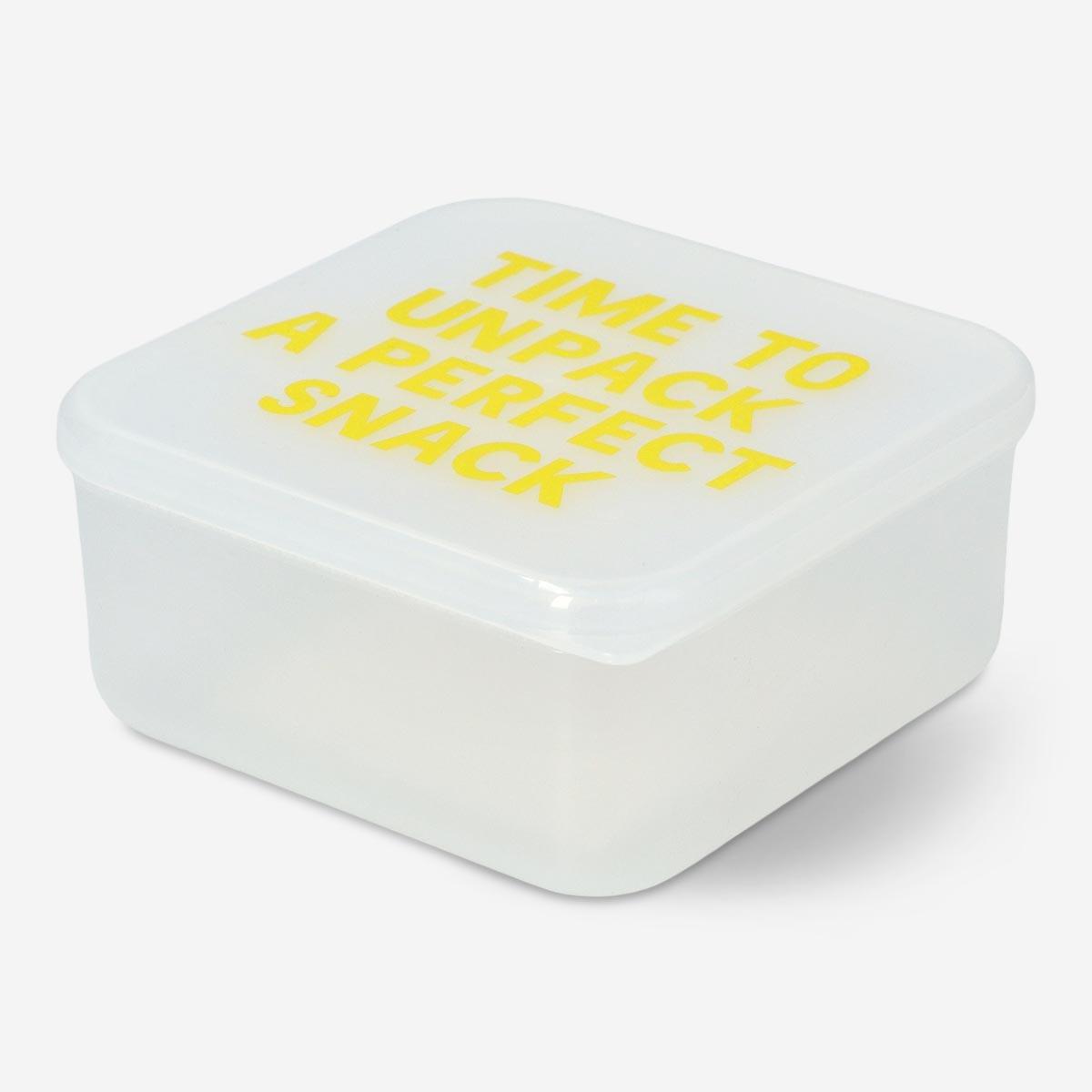 Yellow snack box | Flying Tiger UAE