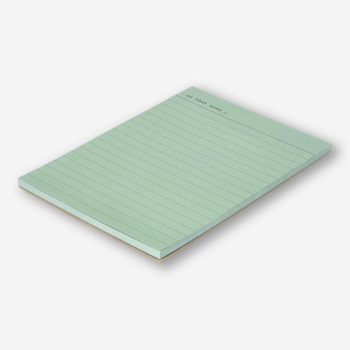 Turquoise notepad | Flying Tiger UAE