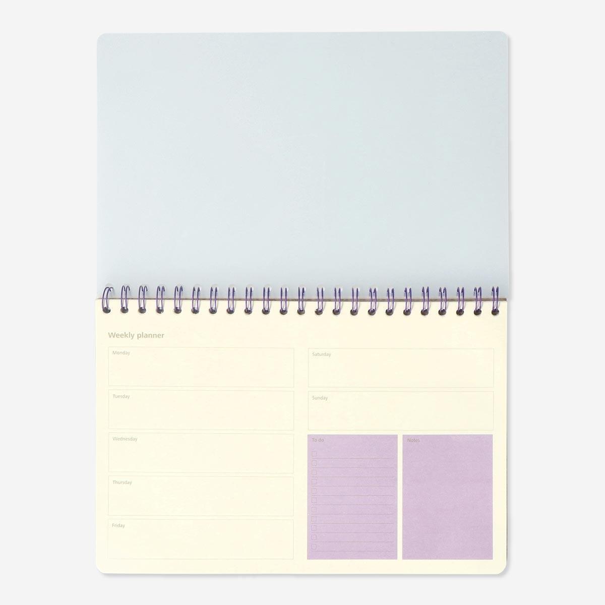 Blue weekly planner | Flying Tiger UAE