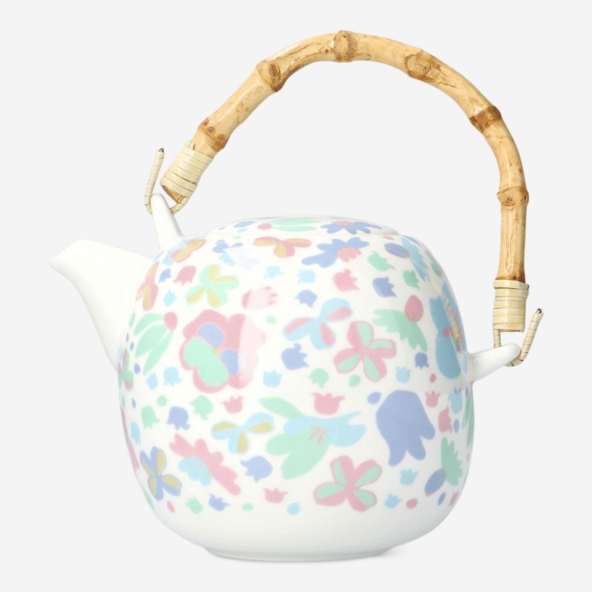 Multicolour teapot. incl. infuser | Flying Tiger UAE