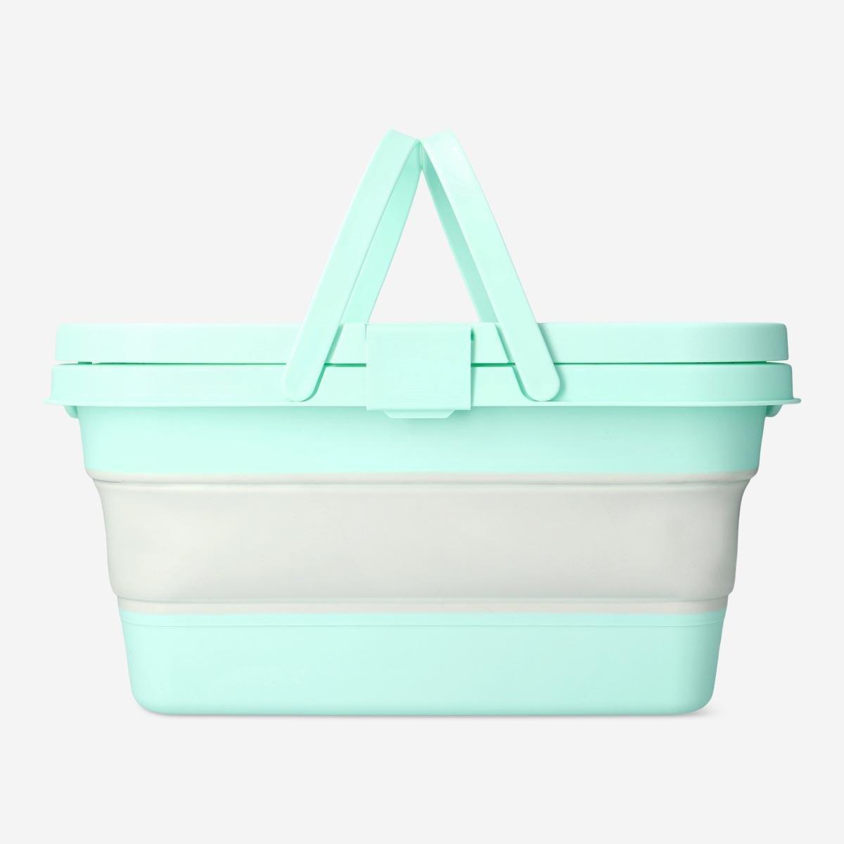 Green Foldable Picnic Box With Table | Flying Tiger UAE