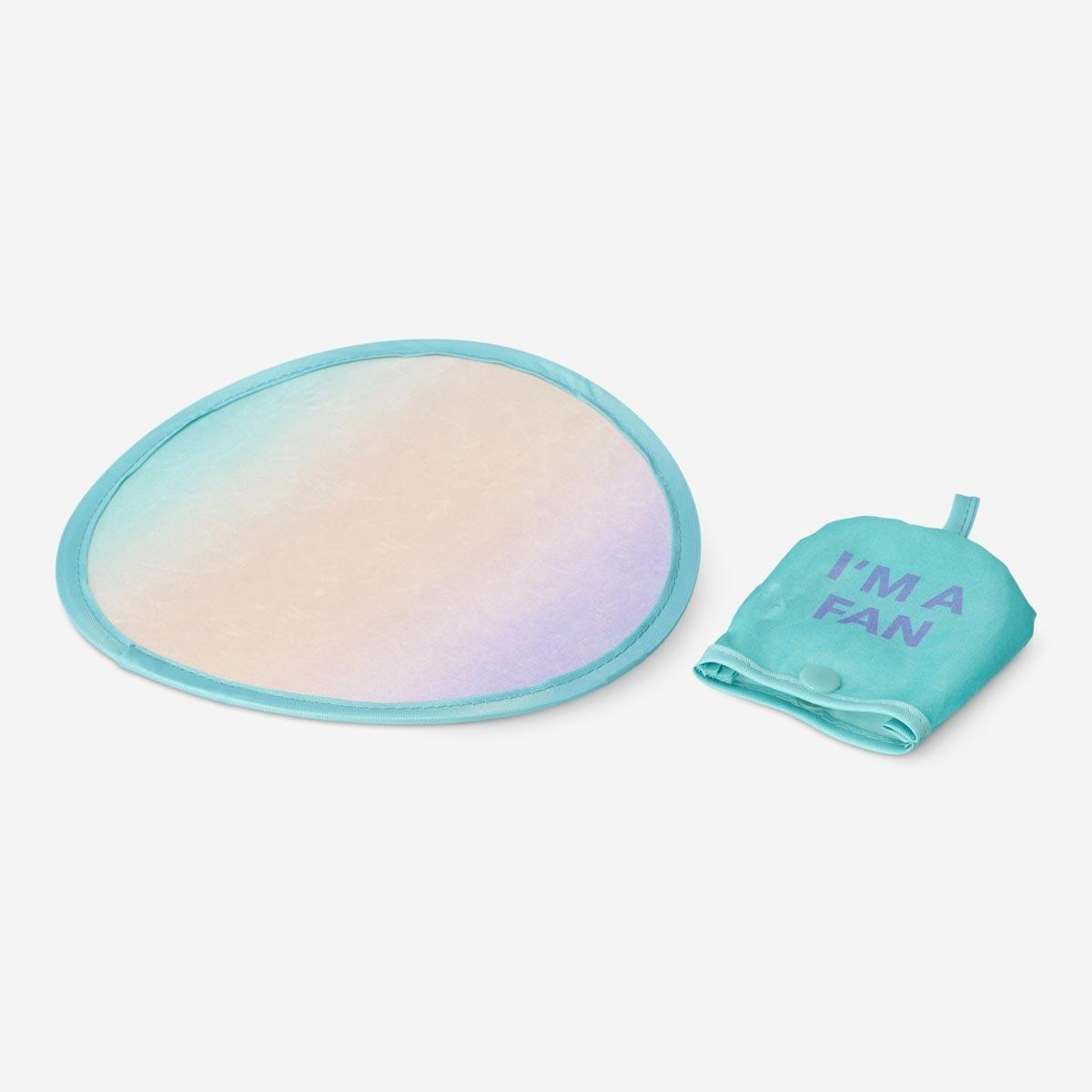 Multicolour Foldable Fan | Flying Tiger UAE
