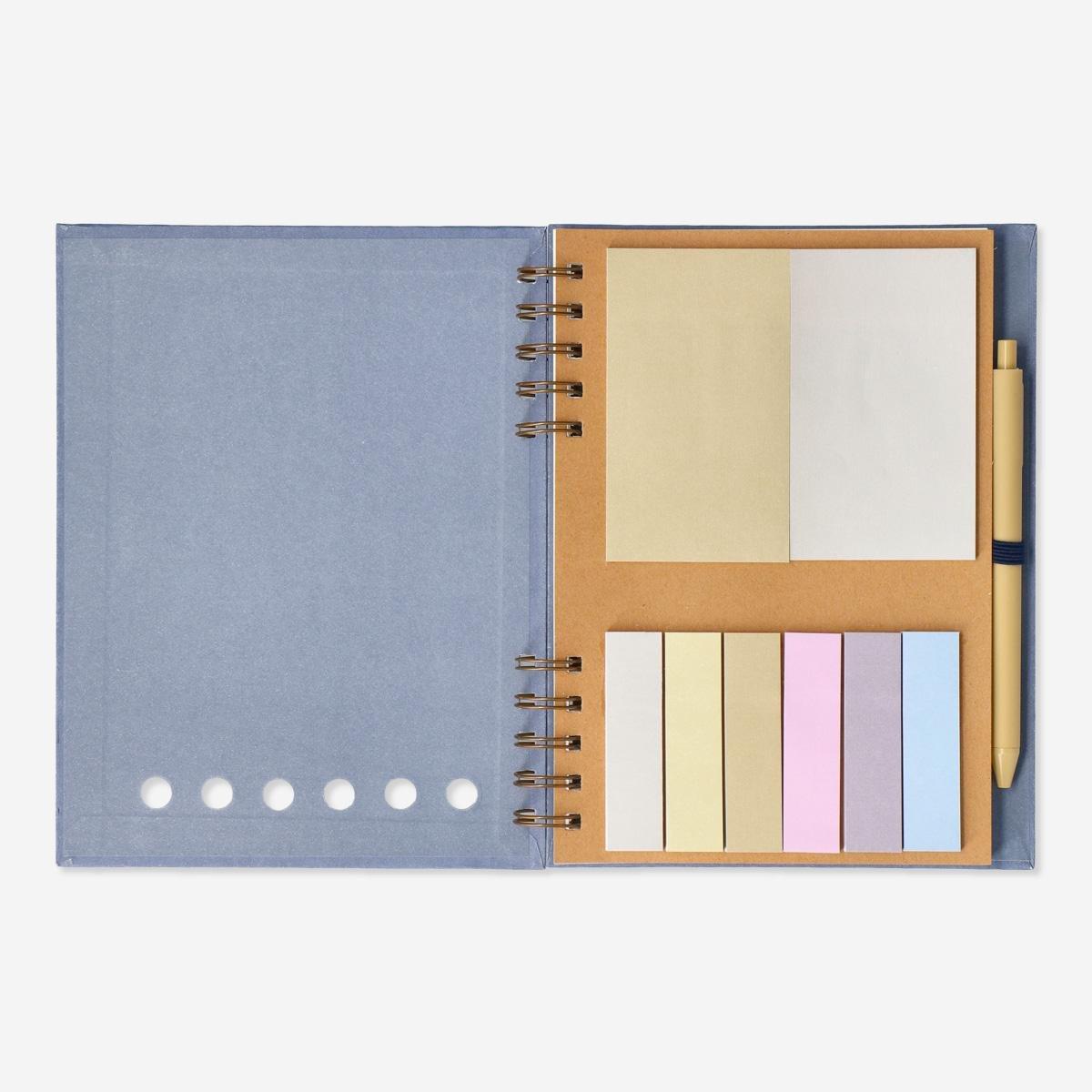 Multicolour Notebook. With Page Markers And Ballpoint Pen | Flying ...