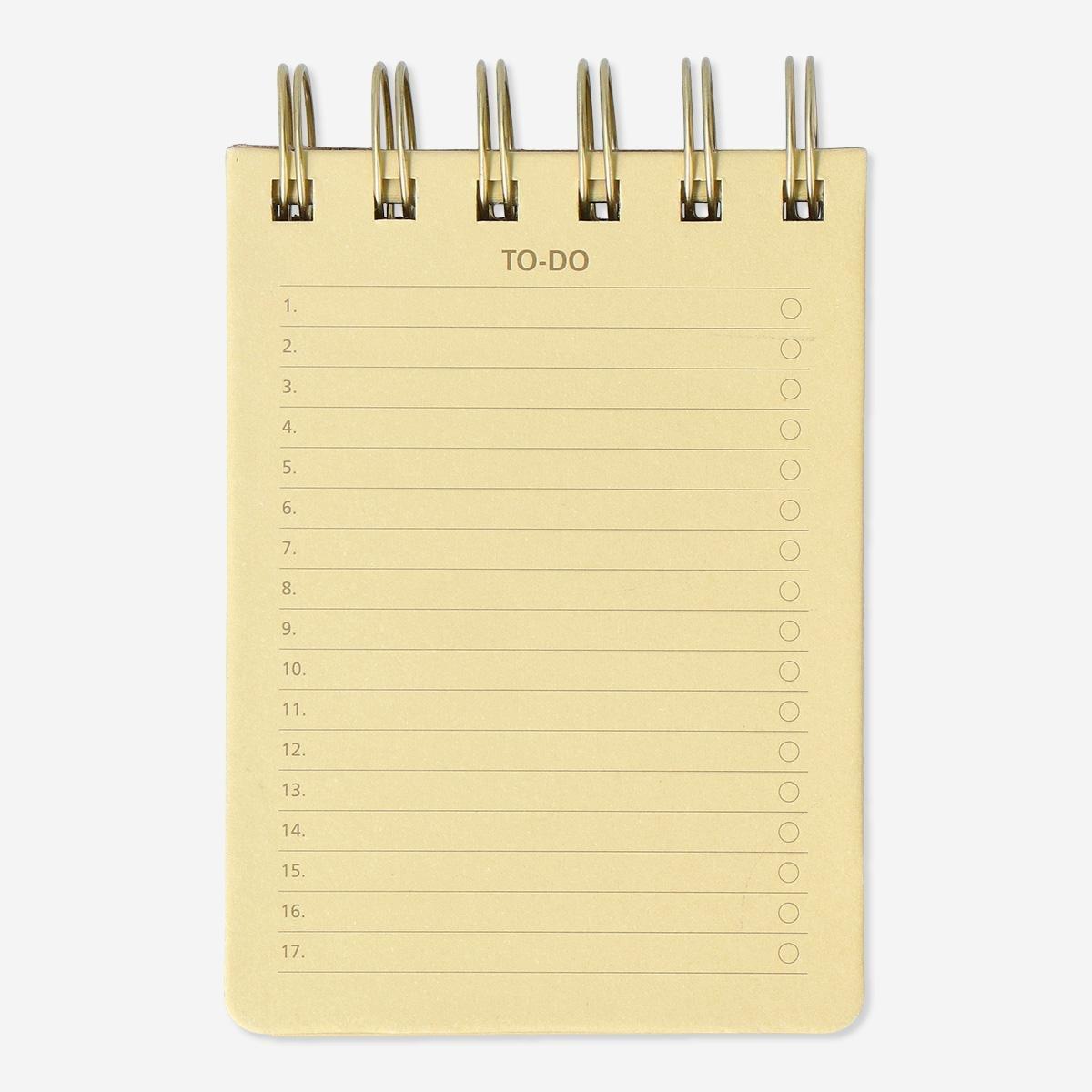 Beige Notepad | Flying Tiger UAE