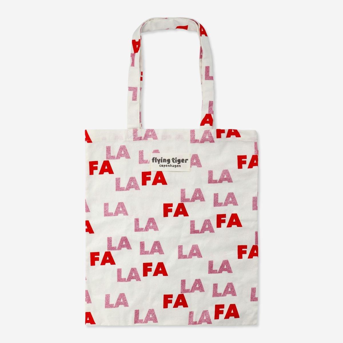 Multicolour tote bag. | Flying Tiger UAE