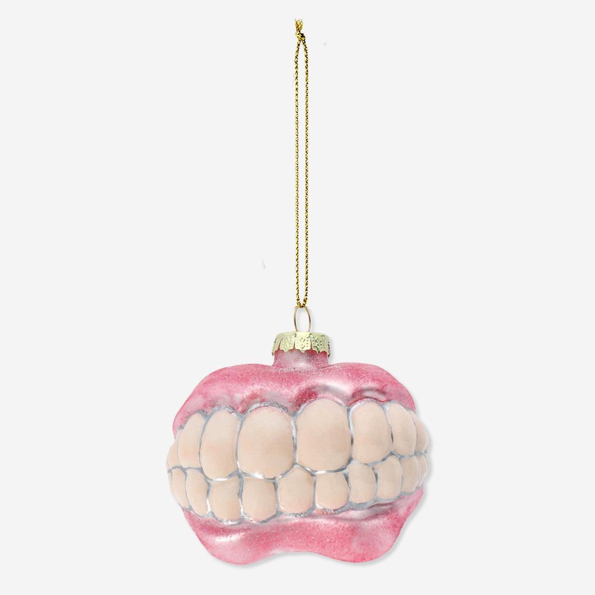 Christmas bauble. Smiling teeth | Flying Tiger UAE