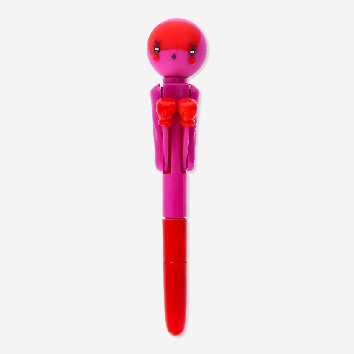 Pink boxing ballpoint pen | Flying Tiger UAE