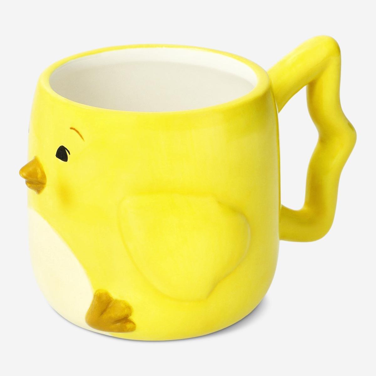 Yellow chicken mug. 350 ml | Flying Tiger UAE