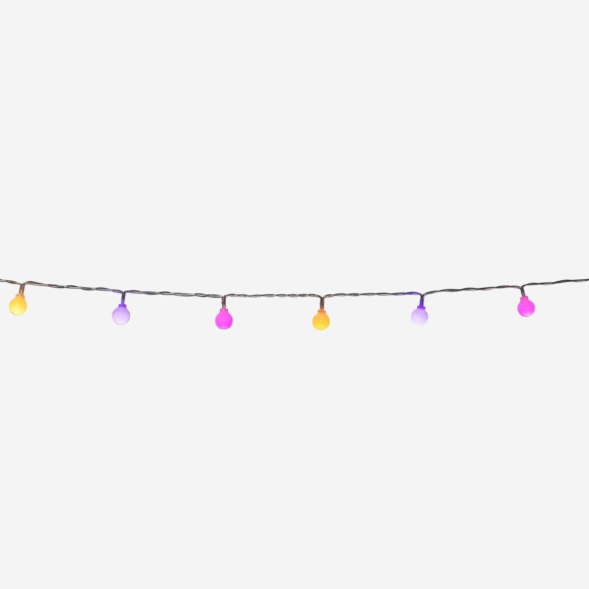 Multicolour string lights. 50 LED lights | Flying Tiger UAE