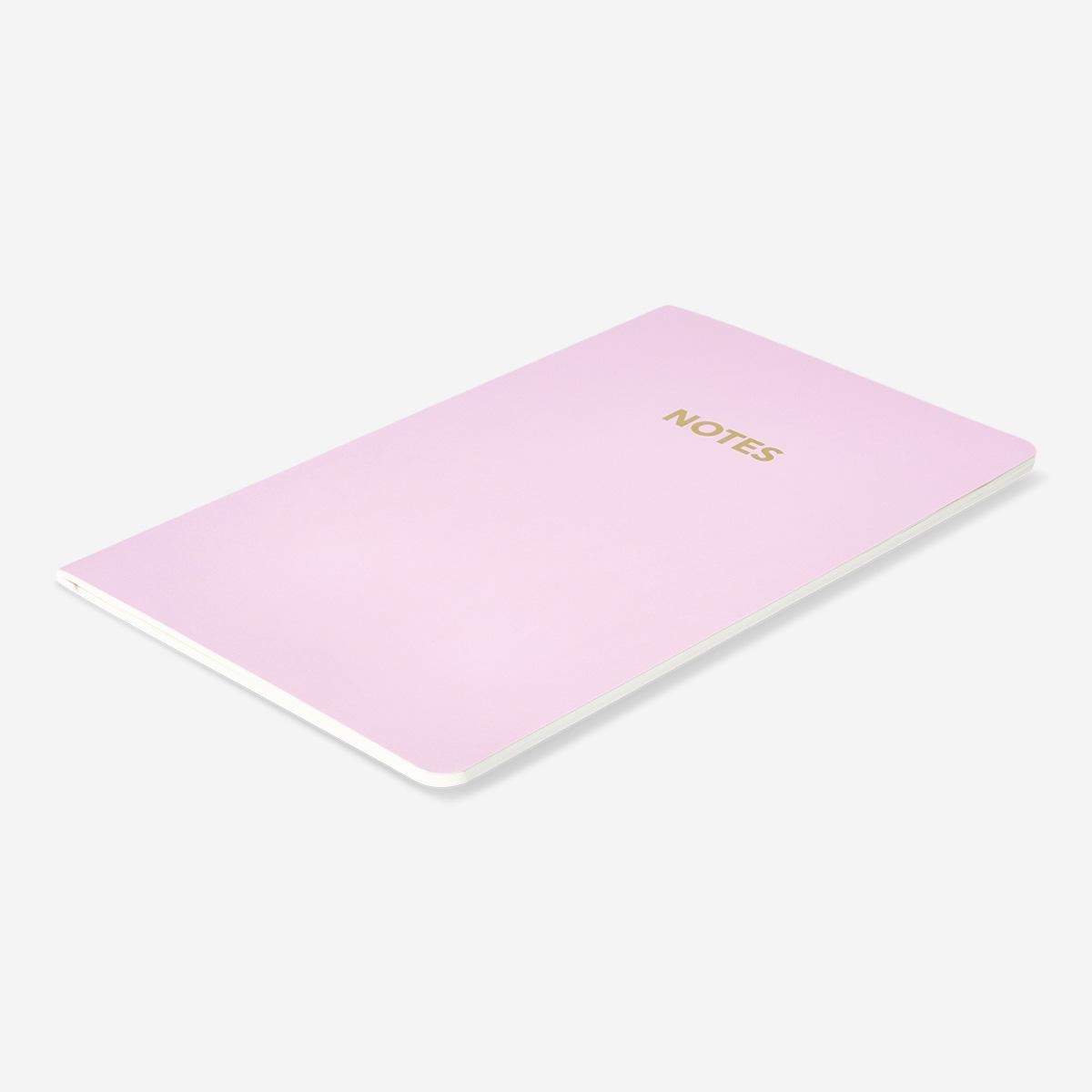 Pink plain notebook | Flying Tiger Kuwait