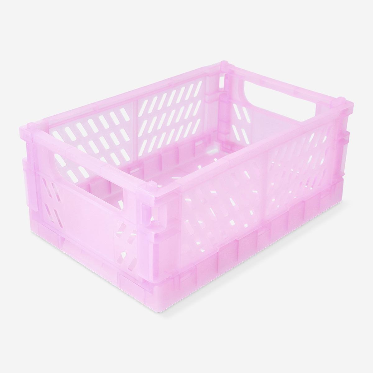 Pink large collapsible storage box | Flying Tiger Kuwait