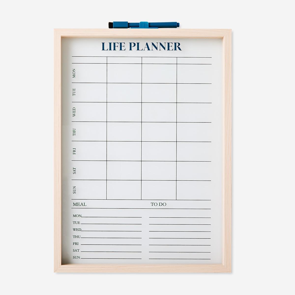 Multicolour planning board with marker | Flying Tiger UAE