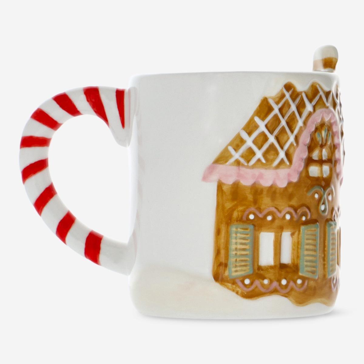 Multicolour Gingerbread House Mug - 320 Ml | Flying Tiger Kuwait