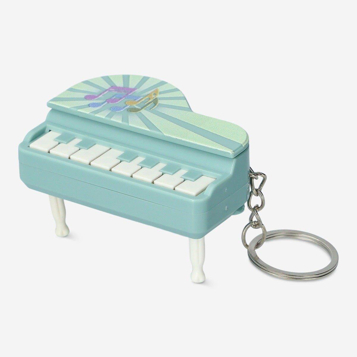 Turquoise piano keychain with sound | Flying Tiger UAE